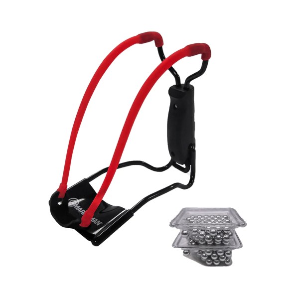 Resortera plegable Marksman + munición – Táctico Reynosa